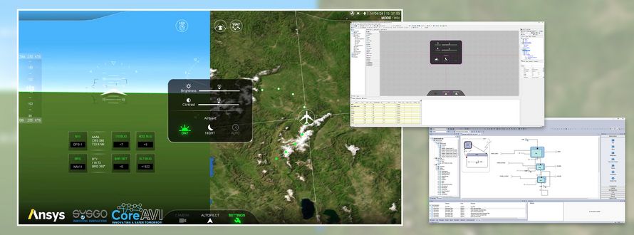 SYSGO's Collaboration with Ansys and CoreAVI Unveils a Multi-Touch Cockpit at Embedded World ...