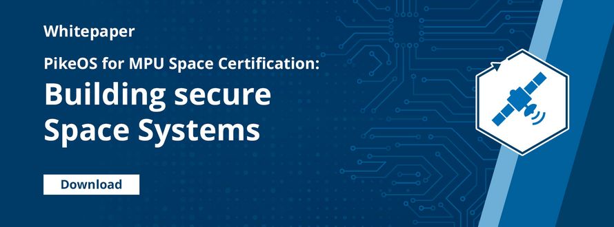PikeOS for MPU: Building secure Space Systems | SYSGO